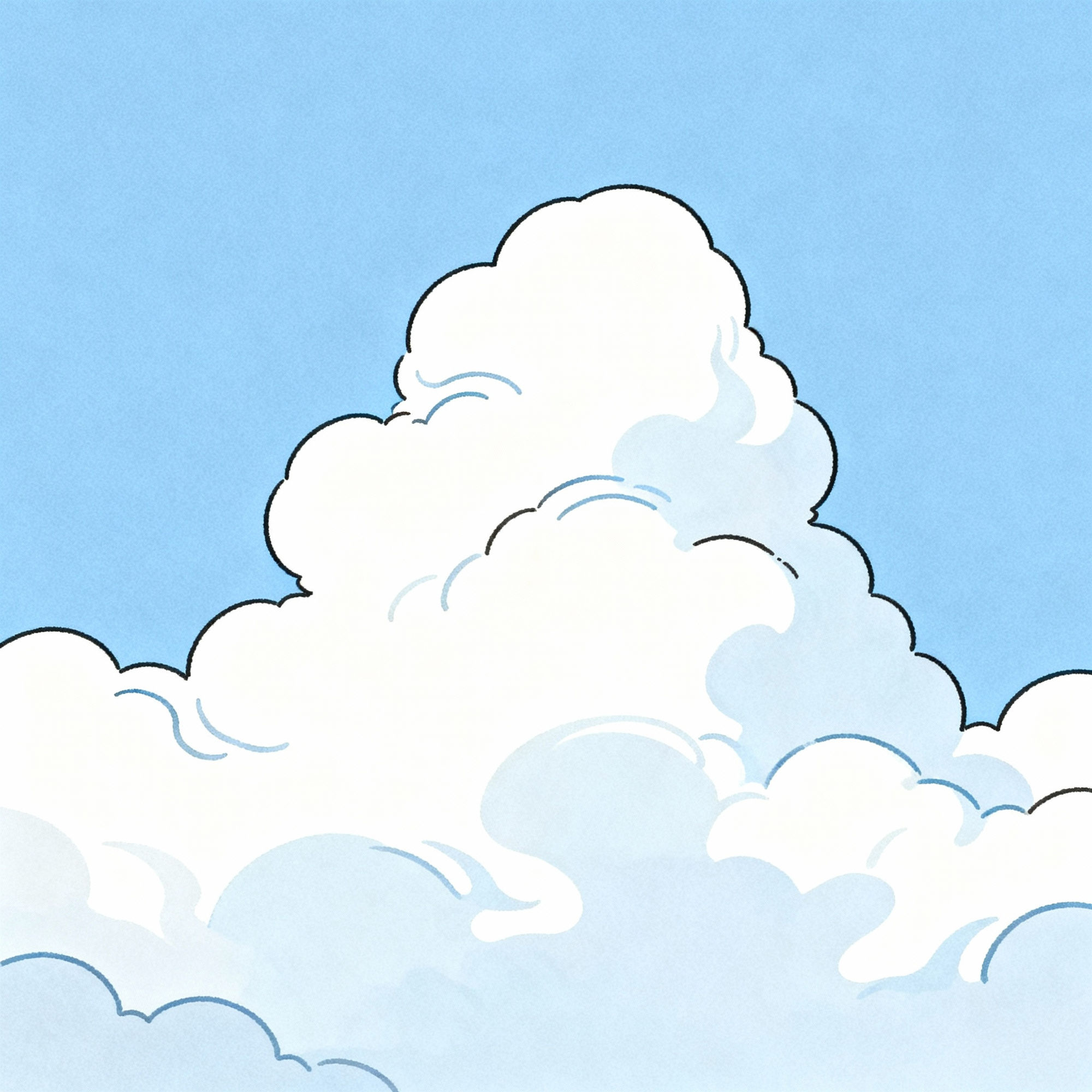 Easy Cloud Drawing - AI Generated Art