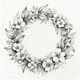 Wreath Drawings - AI Generated Art | Nightcafe