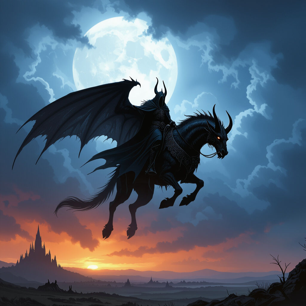 Nazgul Art - Create Dark Fantasy Art With AI