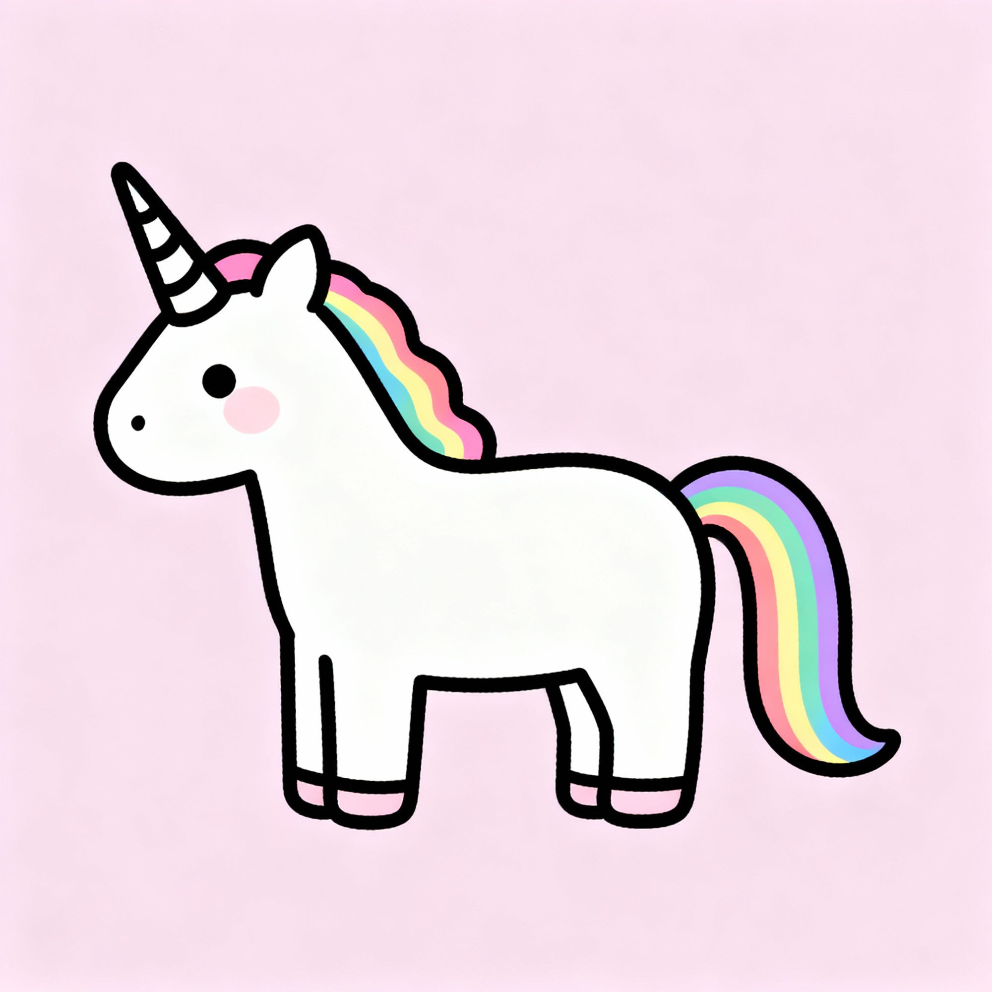 Easy Unicorn Drawing For Kids - Fun & Simple AI Art