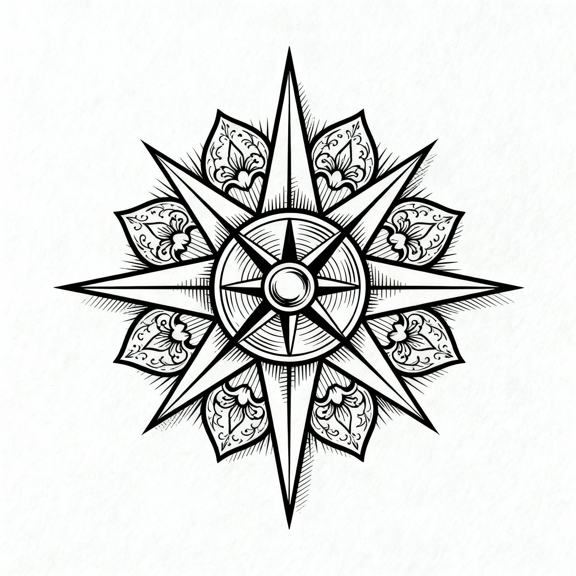 Compass Clip Art - AI Generated Designs | Nightcafe