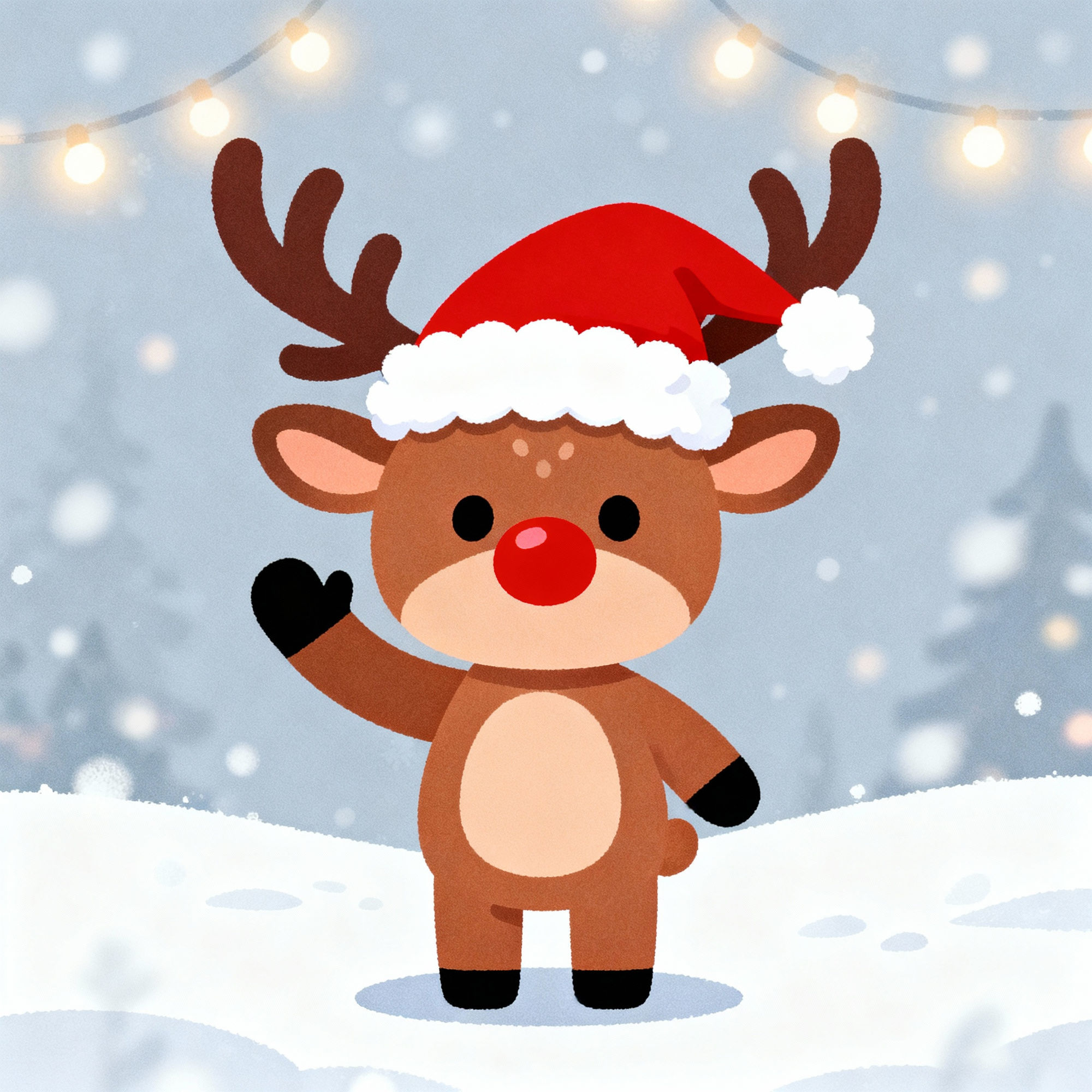Reindeer Cartoon Drawings - AI Art Generator | Nightcafe