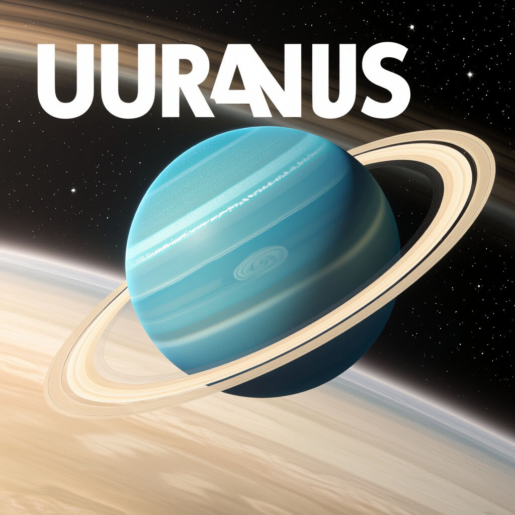Uranus Planet Real Images - AI Generated Space Art