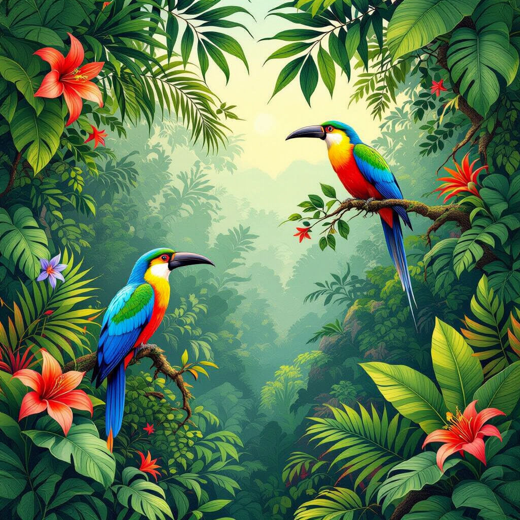 Custom Printed Wallpaper - AI Generated Designs