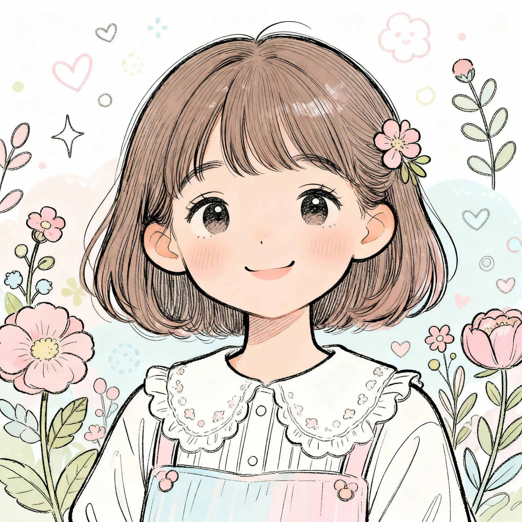 Easy Drawings Of Girls - Popular & Easy AI Art