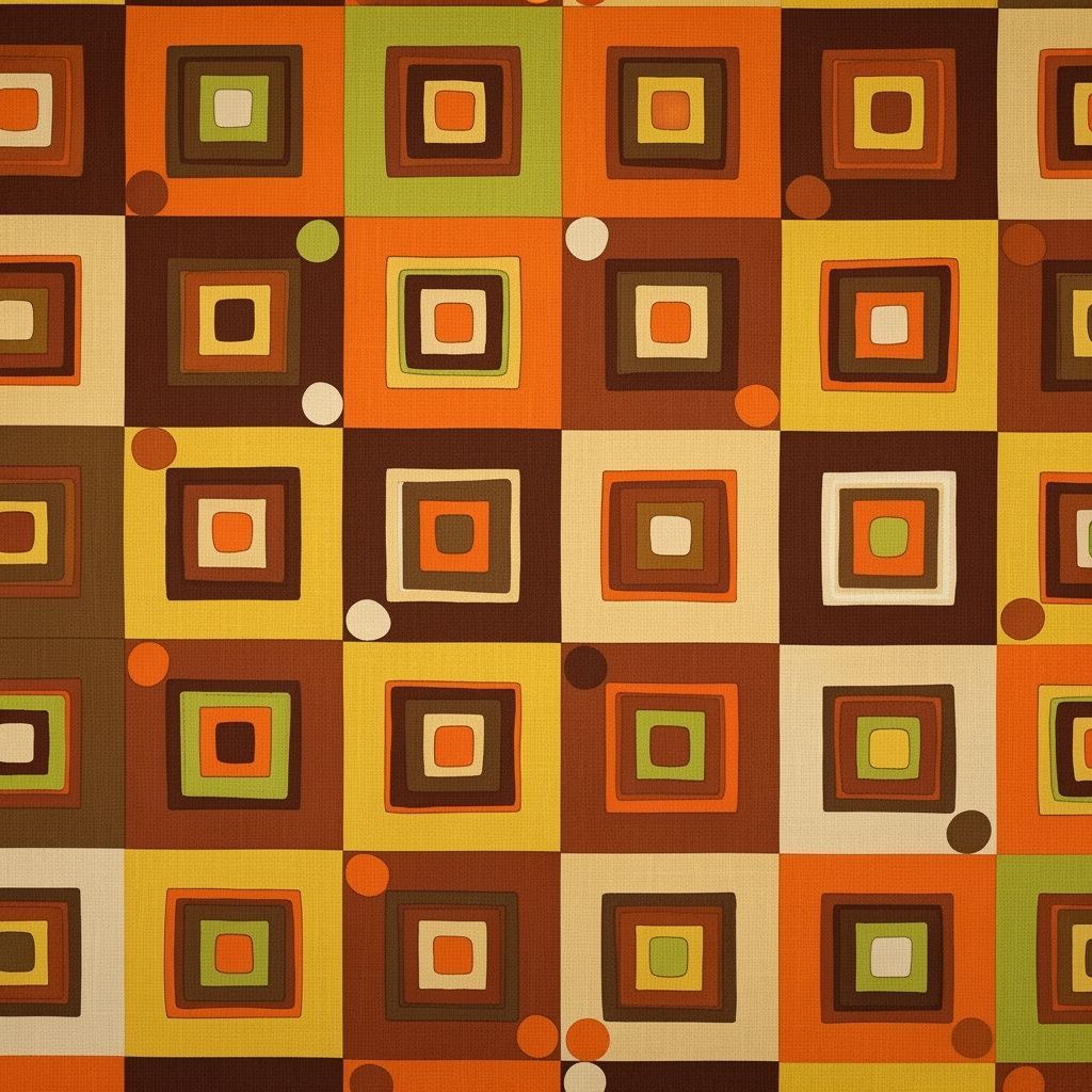 AI-generated Retro Wallpaper Designs