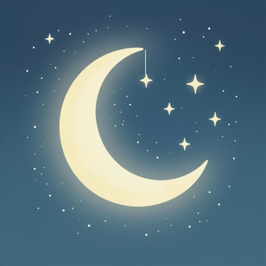 Easy Moon Drawing - AI Generated Art