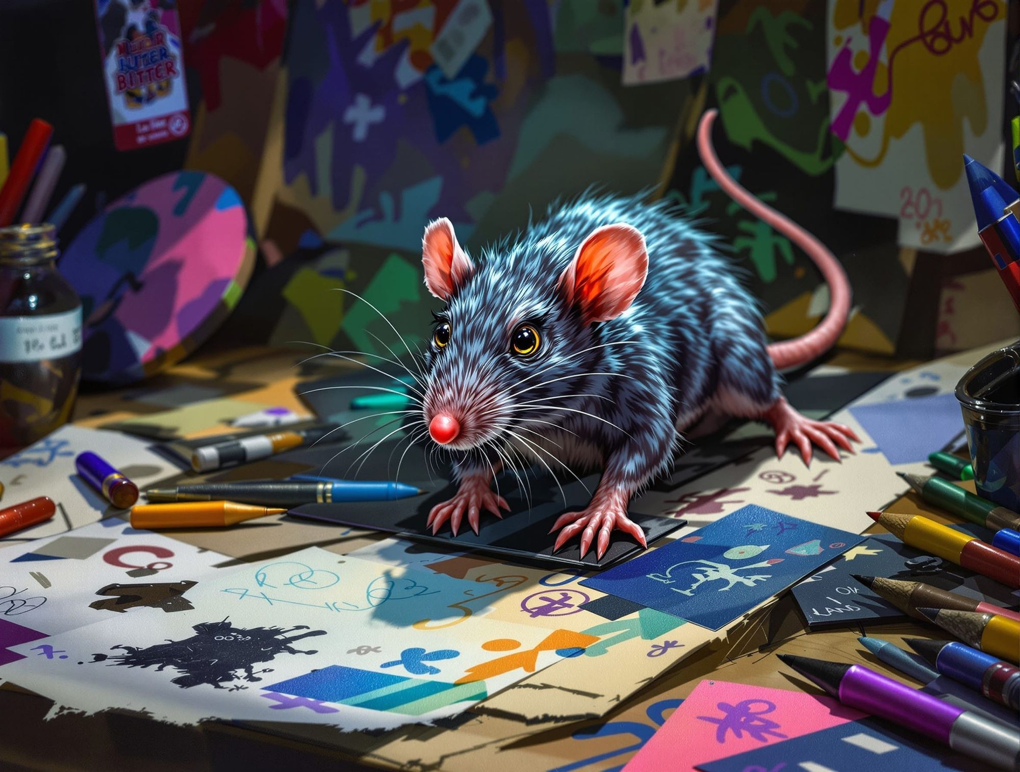 Fun And Realistic Rat Drawing Tutorials