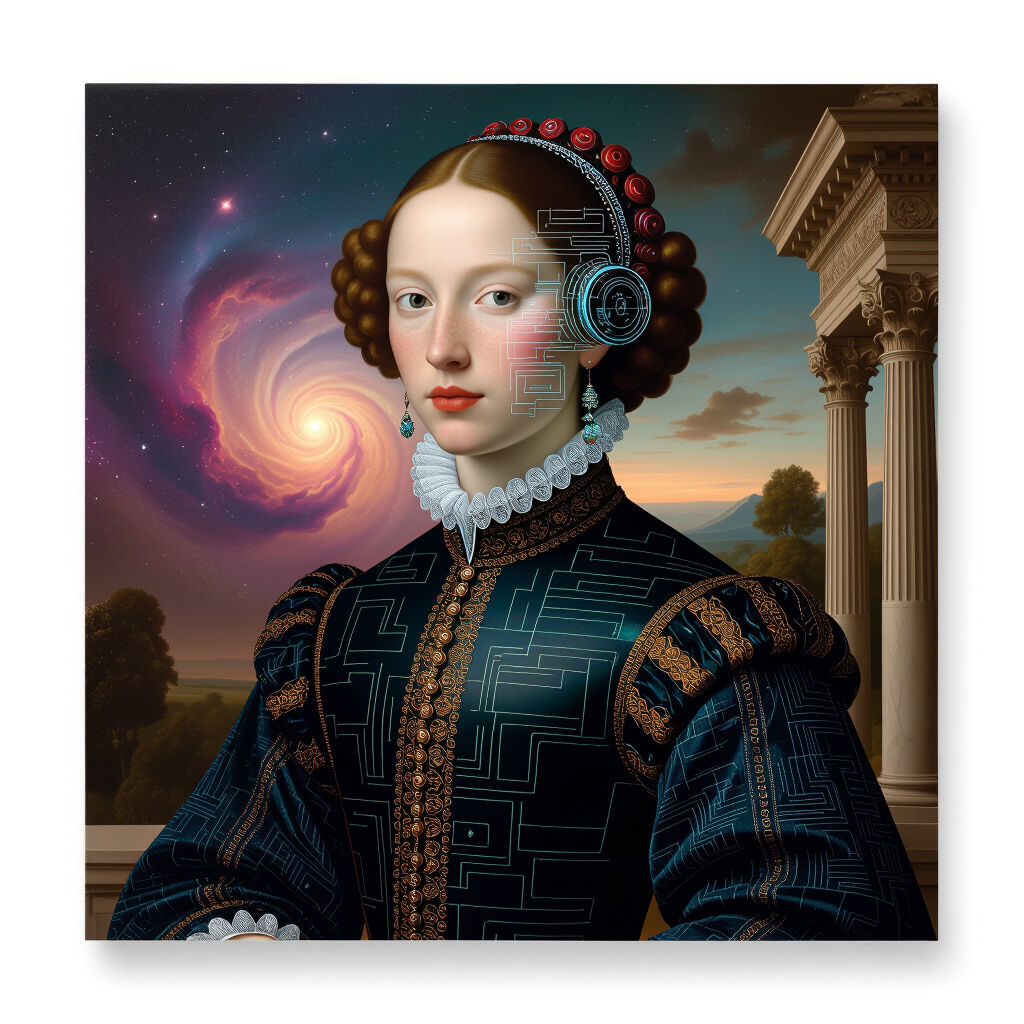 Modern Renaissance Art - AI Generated