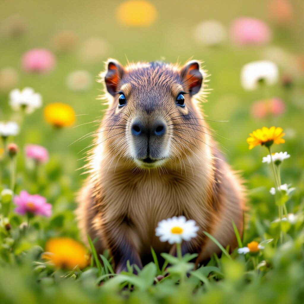 Cute Capybara Pictures - AI Generated & Adorable