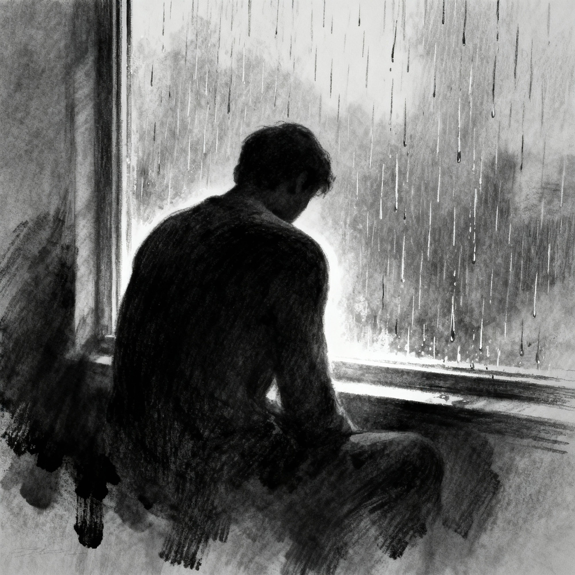 Sad Drawings - AI Generated Art