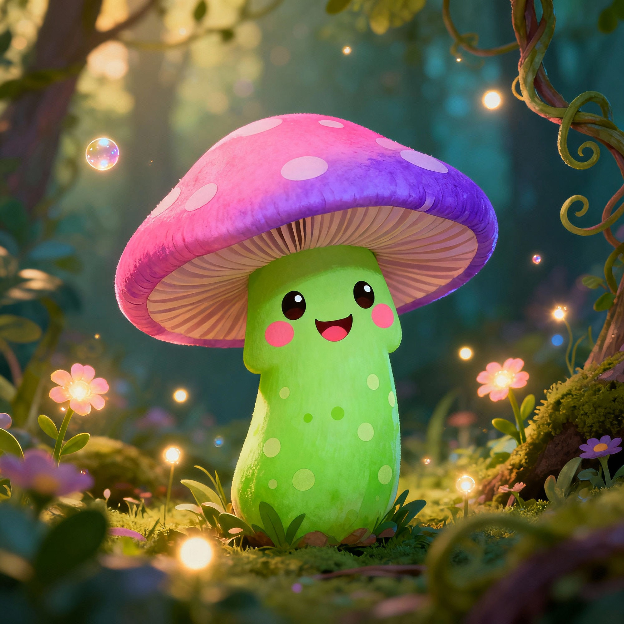 Cartoon Mushroom Drawings - Create Unique Art With AI