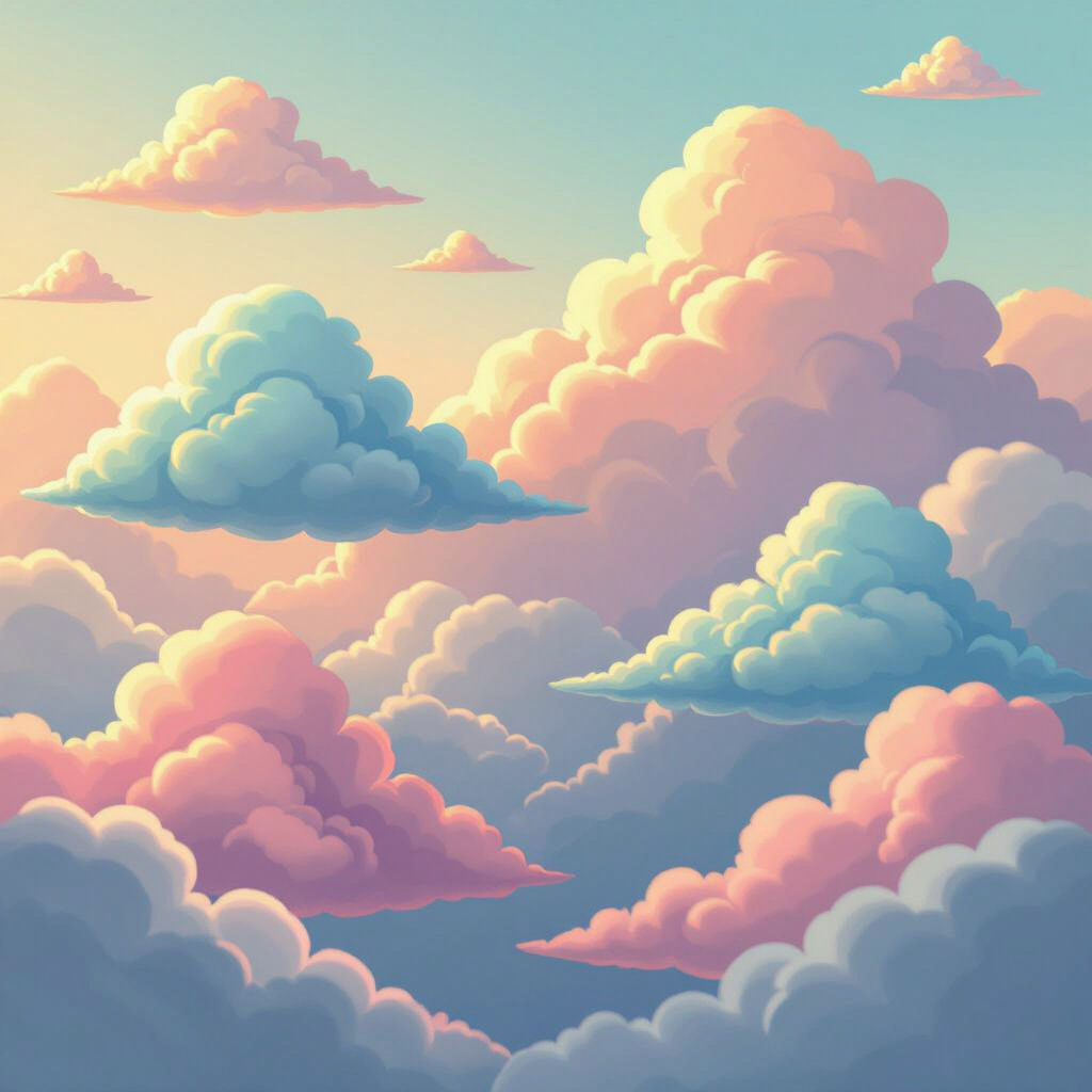 Easy Cloud Drawing - AI Generated Art