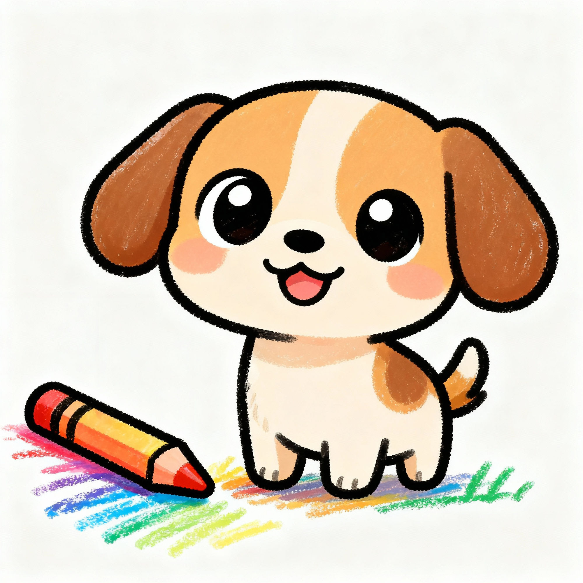 Easy Dog Drawing For Kids - Fun & Simple AI Art