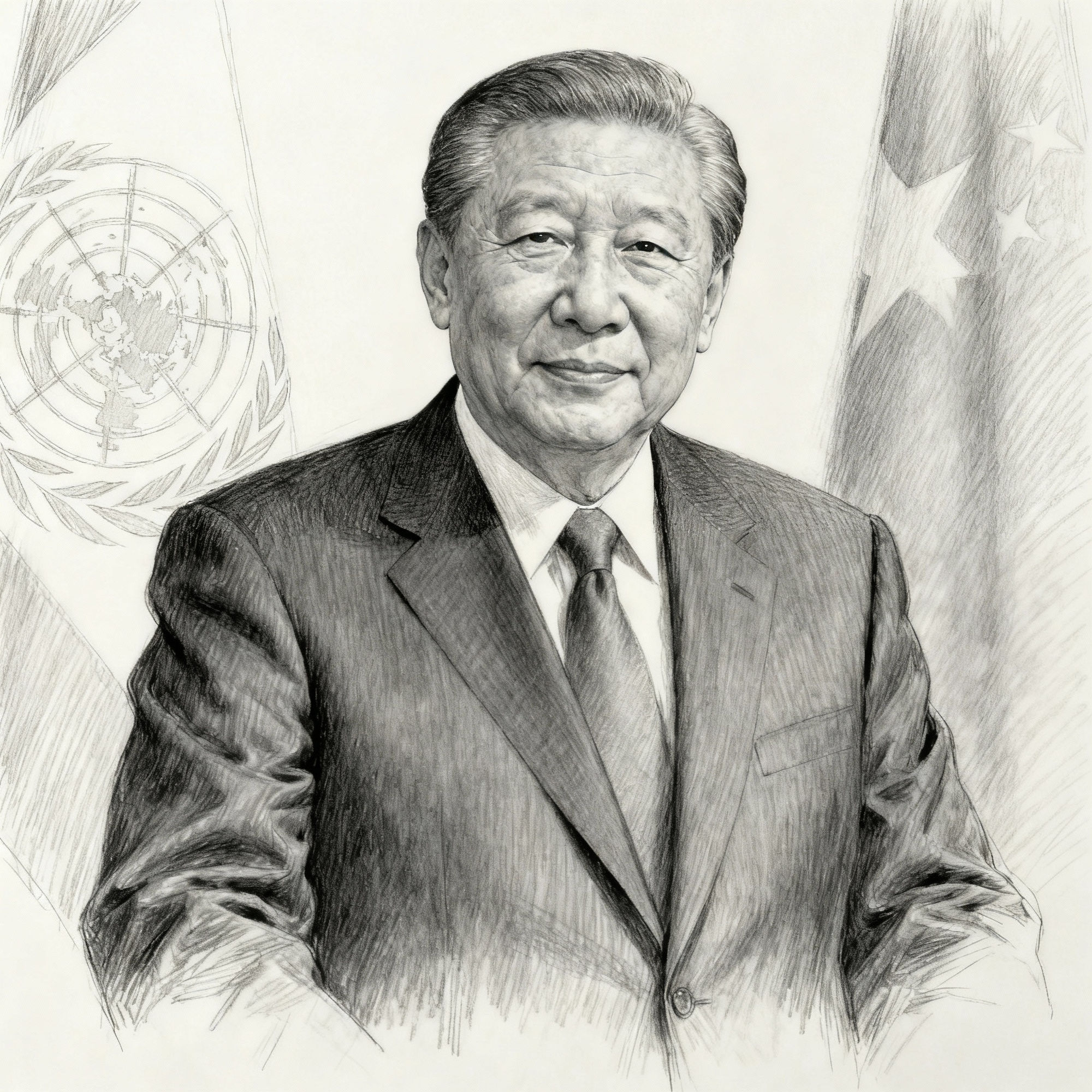 Chief Of State Drawing - AI Art Gallery