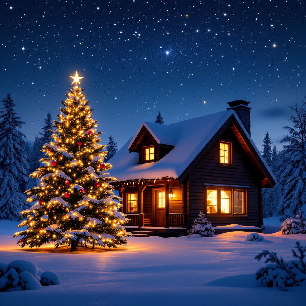 Christmas Wallpaper For Laptop - AI Generated Designs