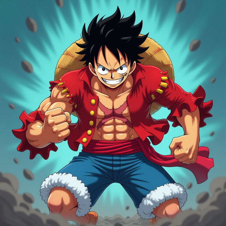 Luffy Drawing & Fan Art - Dynamic Luffy Drawing Tutorials And Fan Art