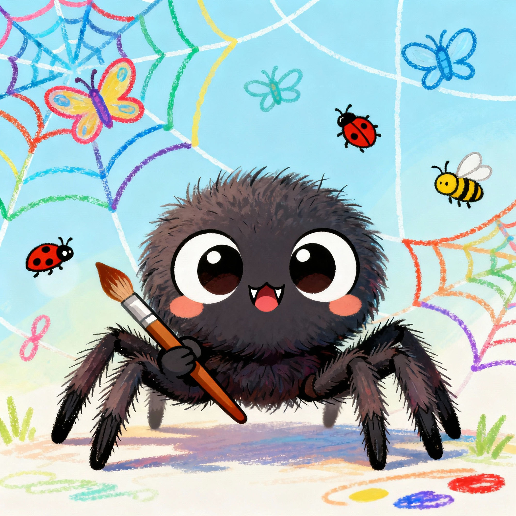 Spider Drawings For Kids - Fun & Easy AI Art
