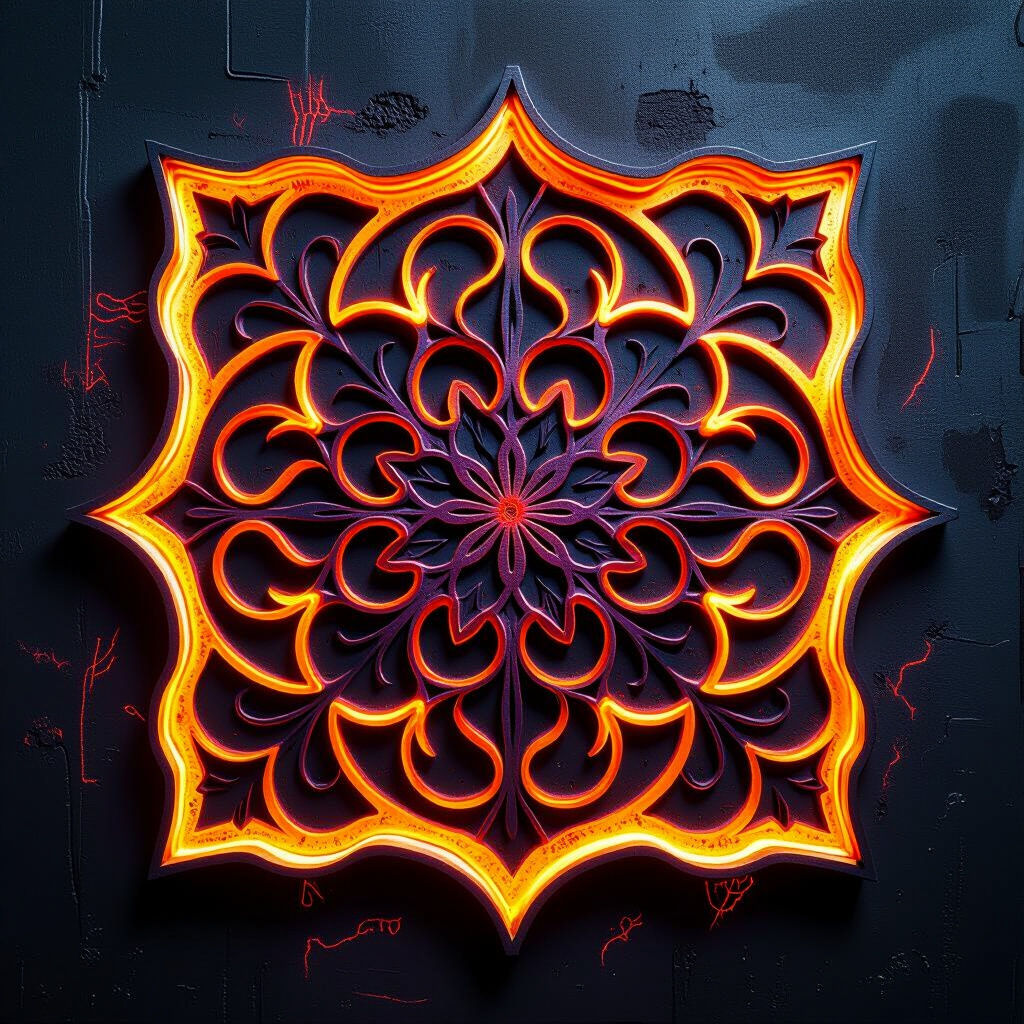 Plasma Cutter Art - AI Generated Creations