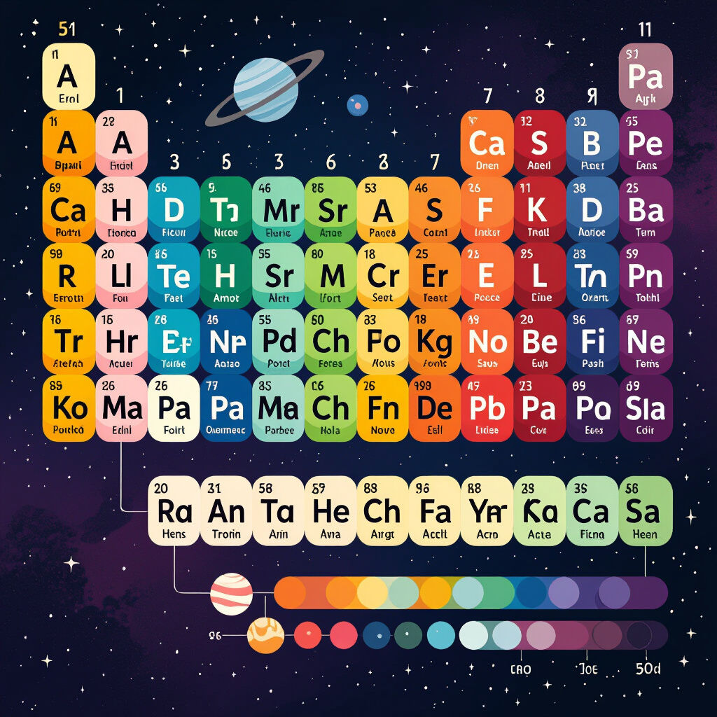 Periodic Table Images - AI Art Gallery