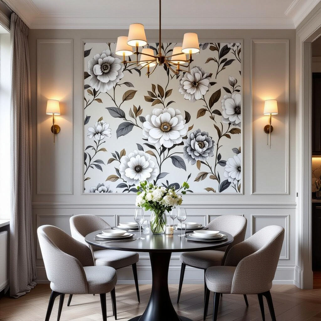Dining Room Wallpaper Ideas - AI Generated & Inspiring