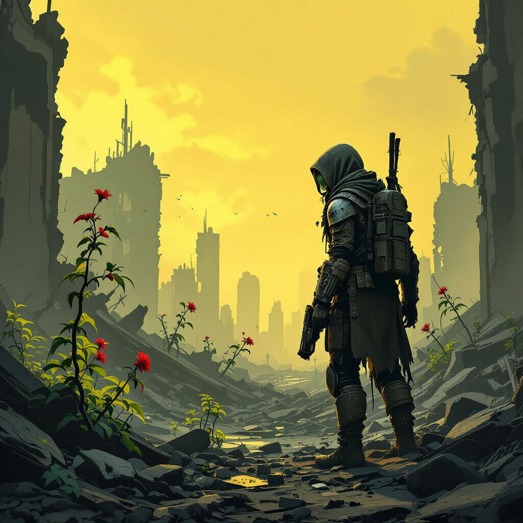 Fallout Concept Art - AI Generated Worlds