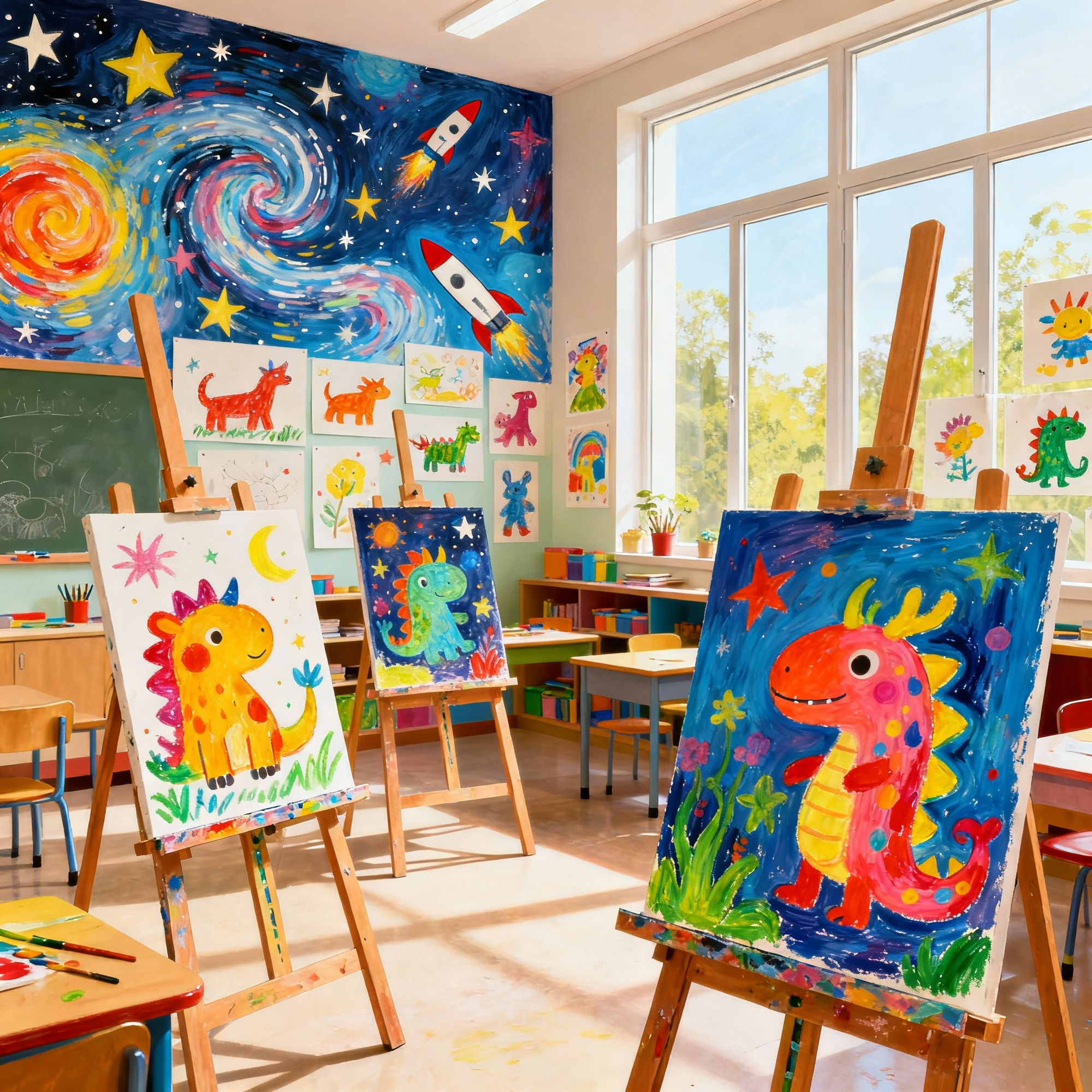 Classroom Drawing Ideas - AI Generated Art