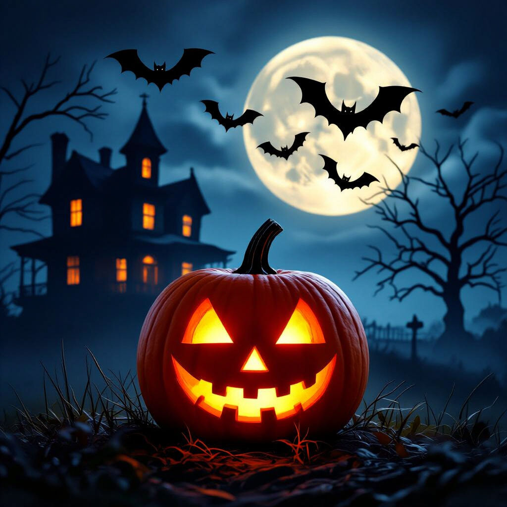 Halloween Wallpaper - Spooky & Scary AI Art