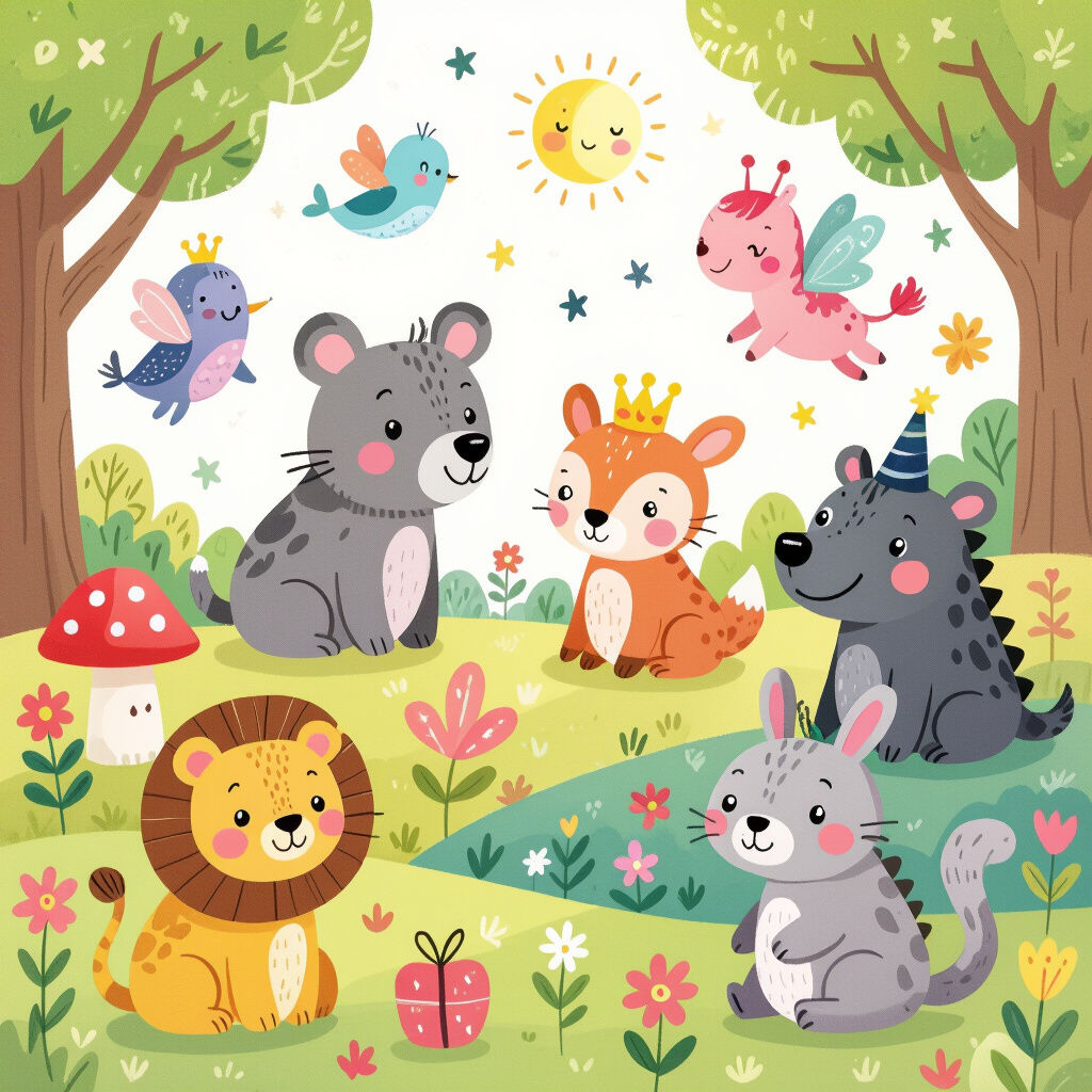 Cute Drawings For Kids - AI Art Gallery