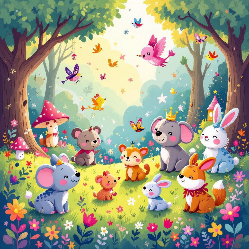 Children's Art - Create And Explore AI Art