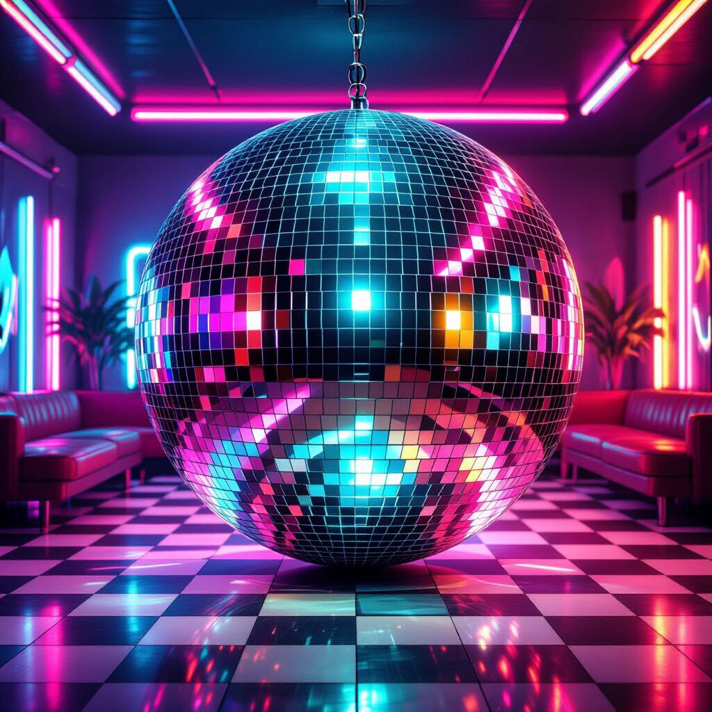 Disco Ball Wallpaper - Create Your Own AI Disco Balls