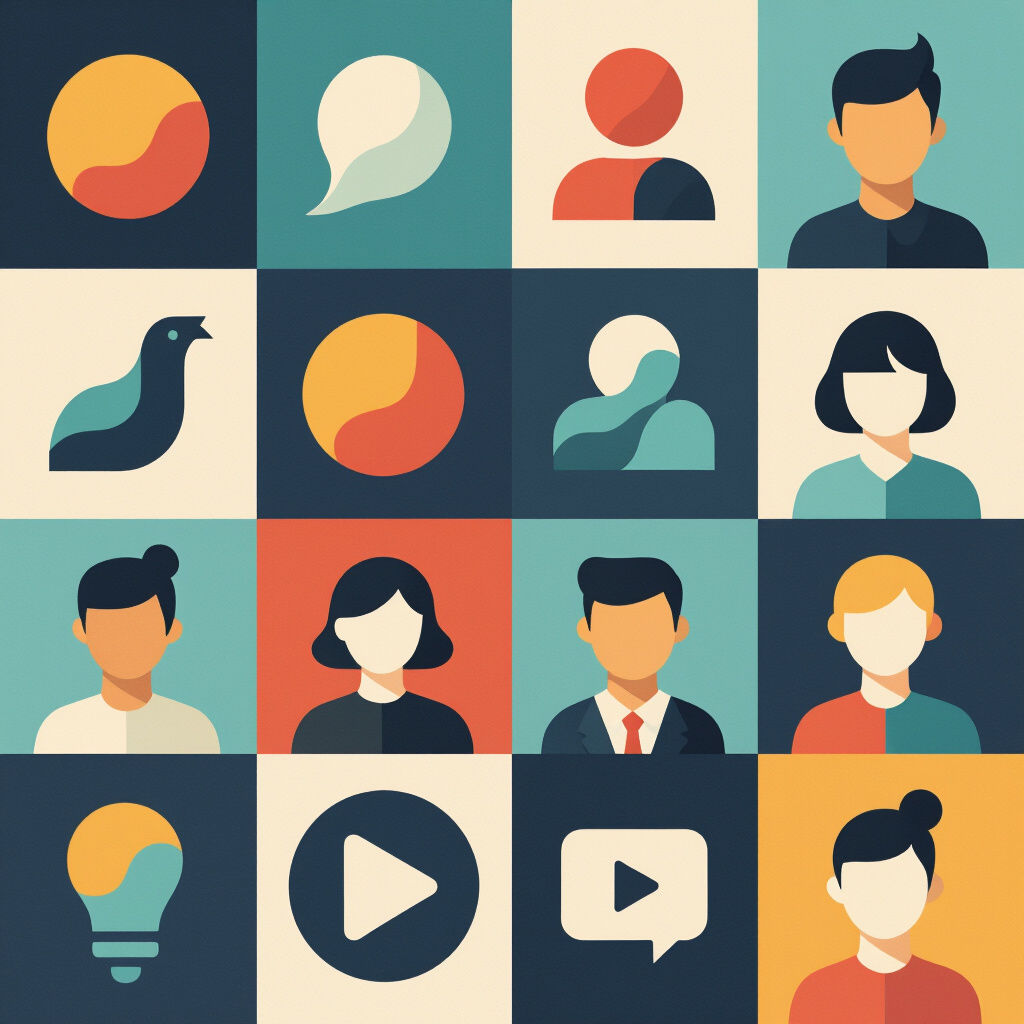 Generic Profile Pictures - AI Generated For Social Media