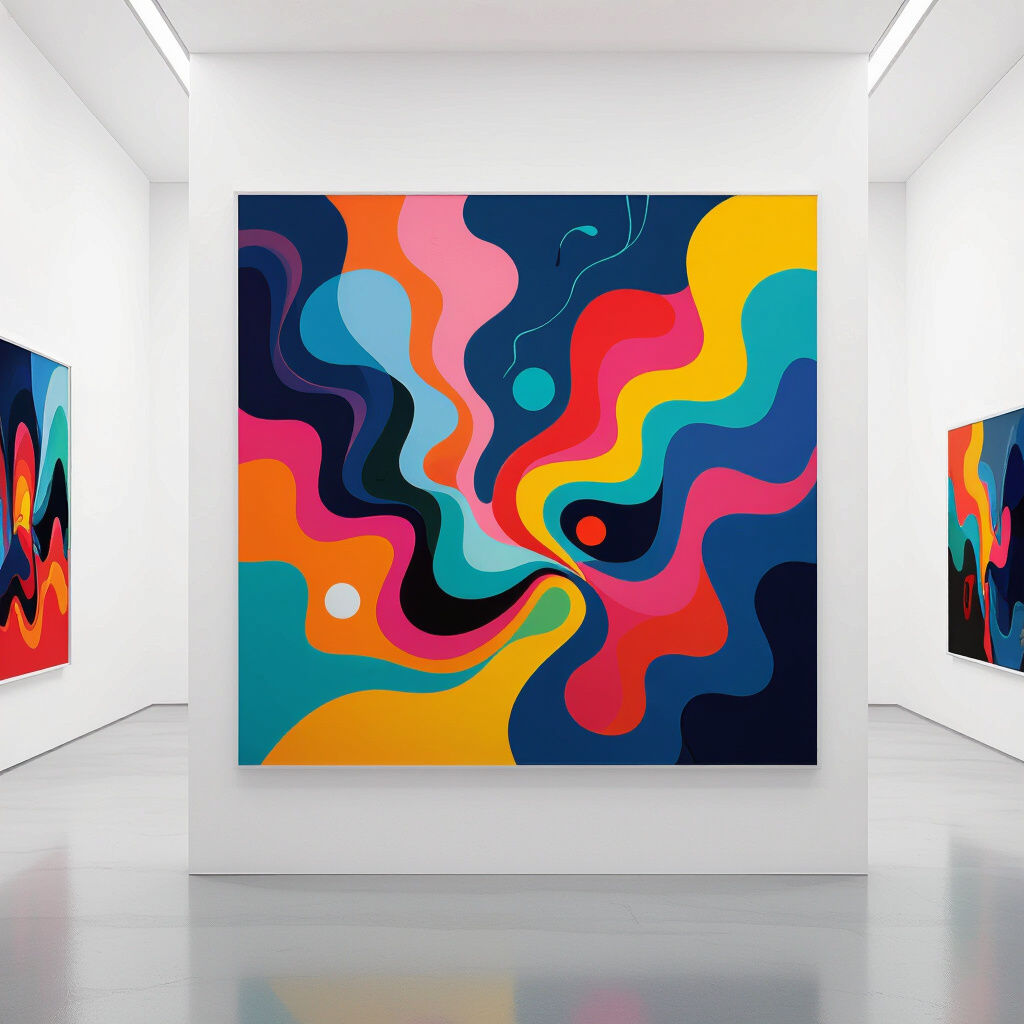 Virtual Art Gallery - AI Art Collection