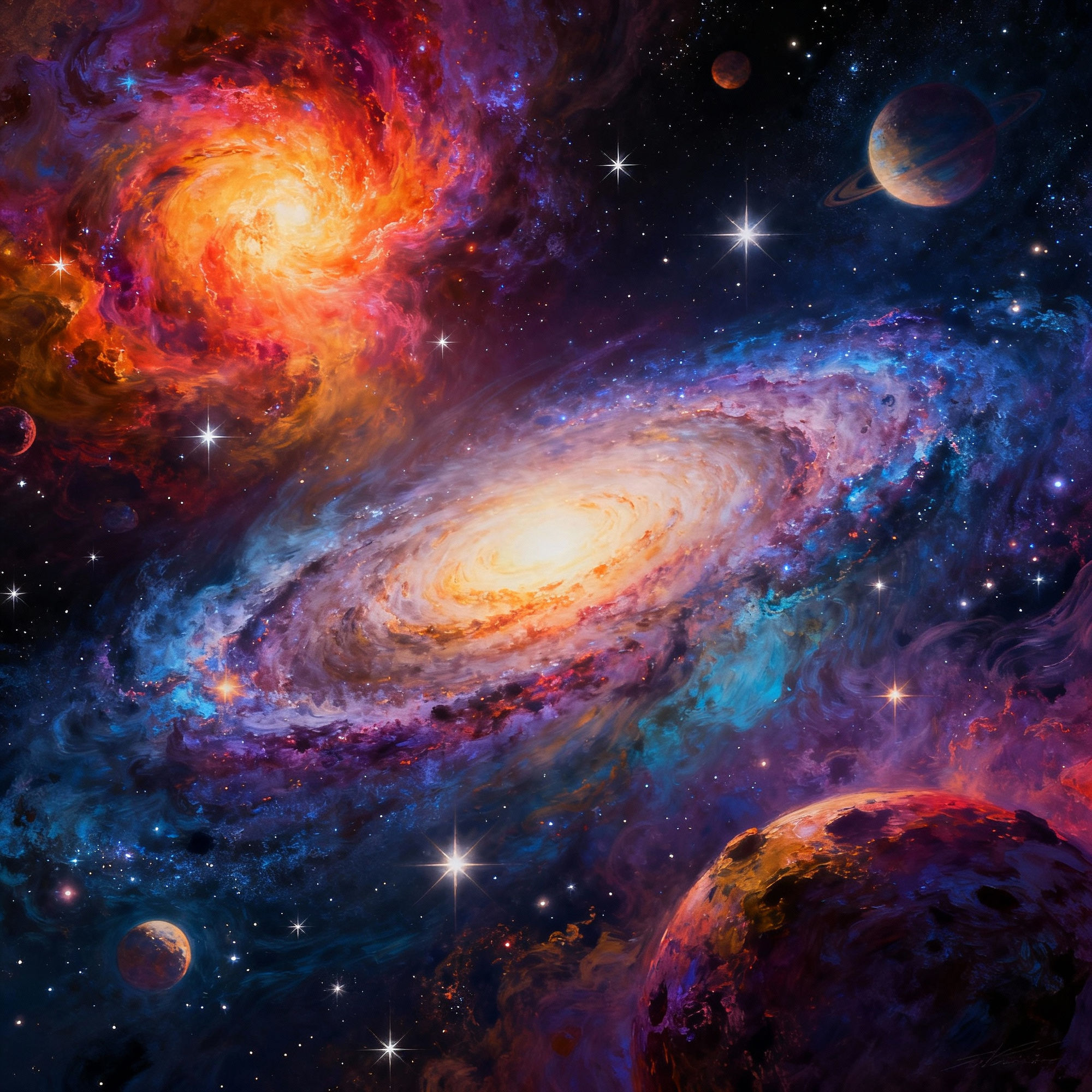 Cosmos Drawings - AI Art Generator