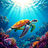 Drawing Sea Turtle - AI Art Gallery