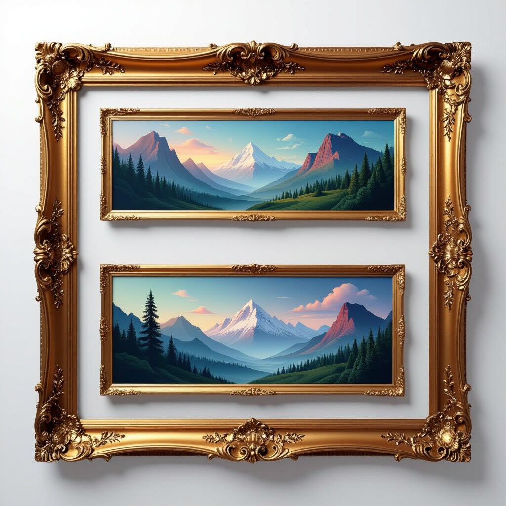 Long Picture Frames - Create Yours With AI