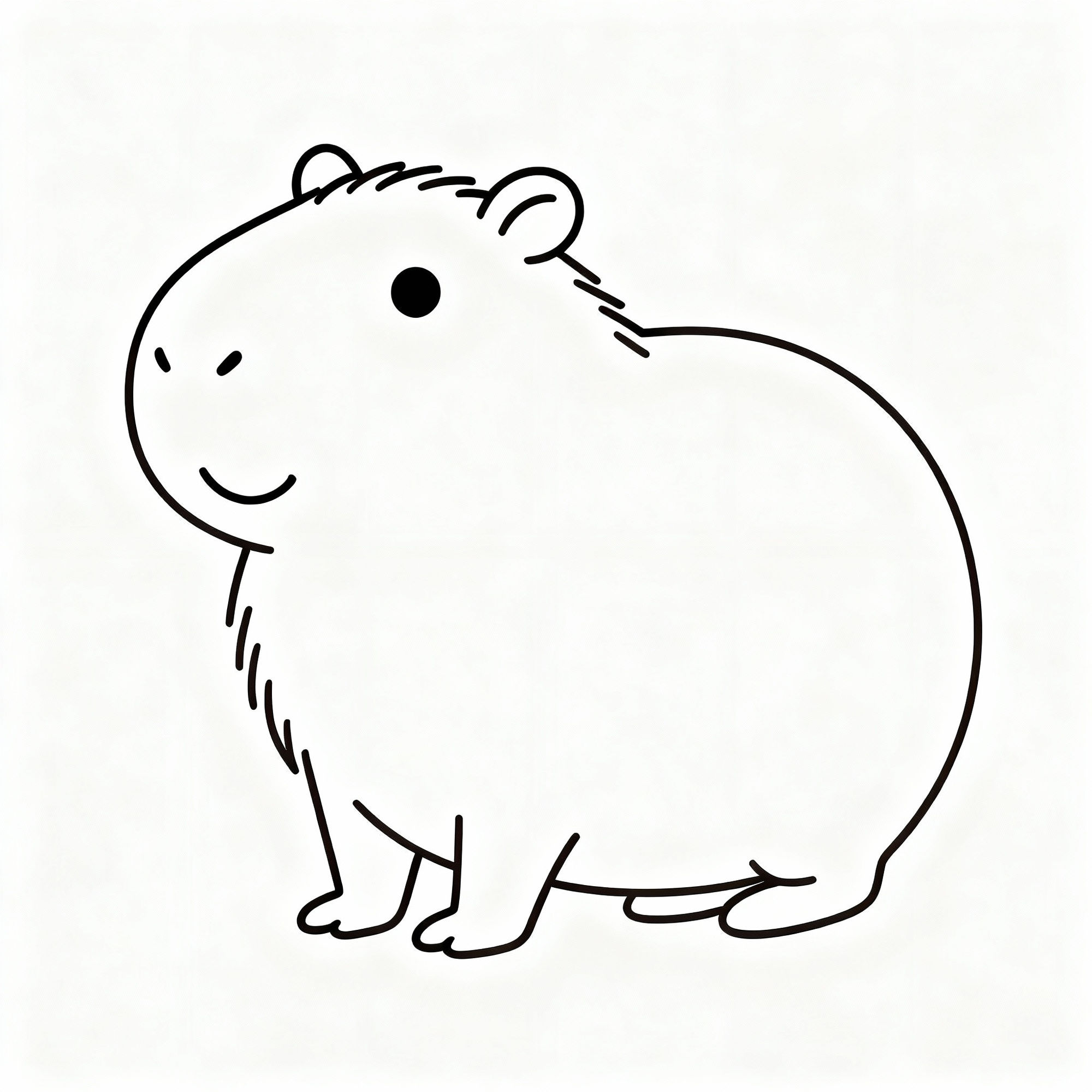 Easy Capybara Drawings - Create Adorable Art