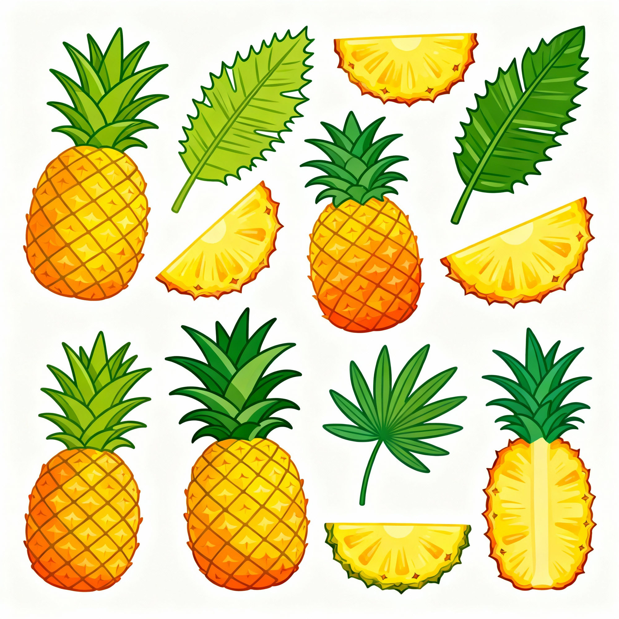 Pineapple Clip Art - Create Unique Graphics With AI