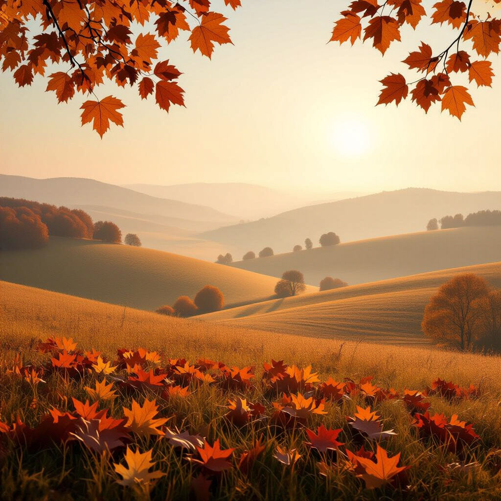 Simple Fall Wallpaper Gallery - AI Art