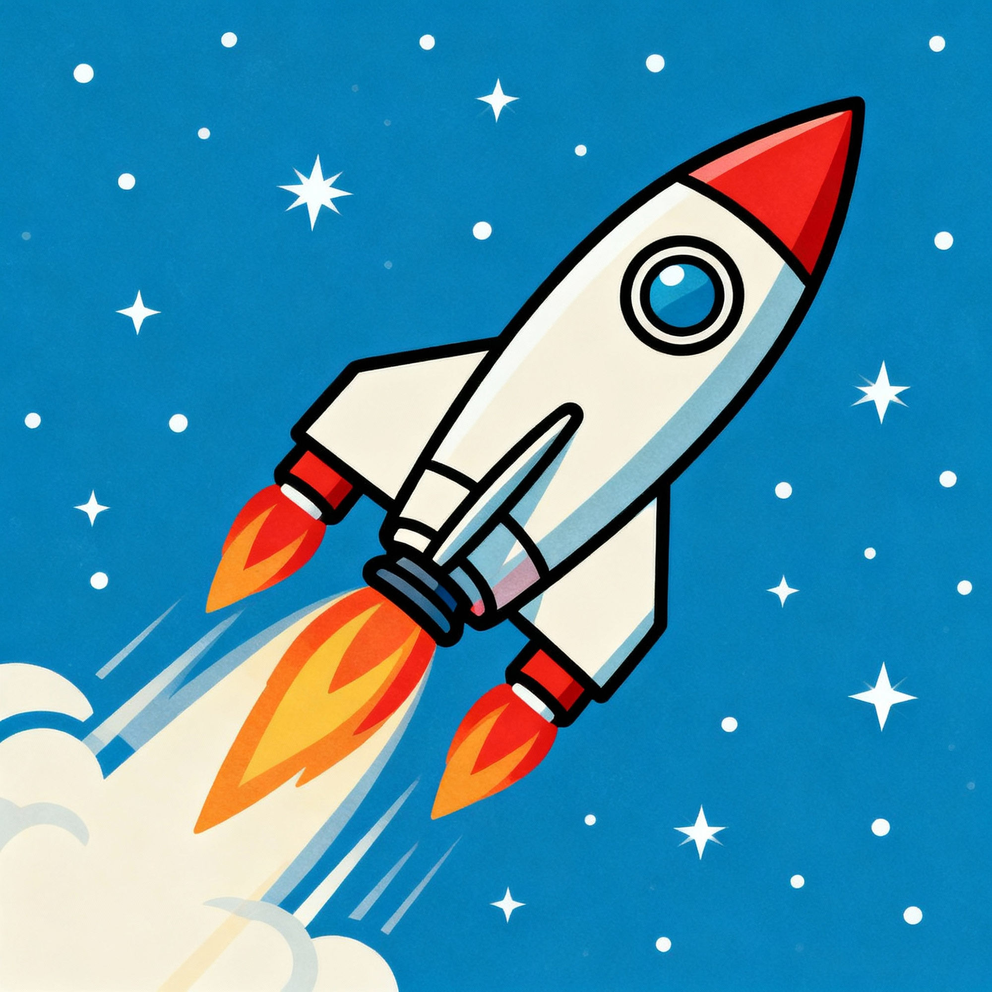 Easy Rocket Ship Drawings - Create Yours With AI
