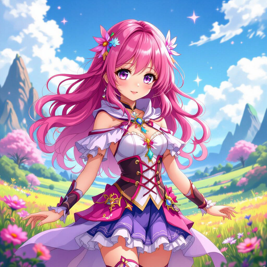 Anime Girl Drawings - AI Generated Art