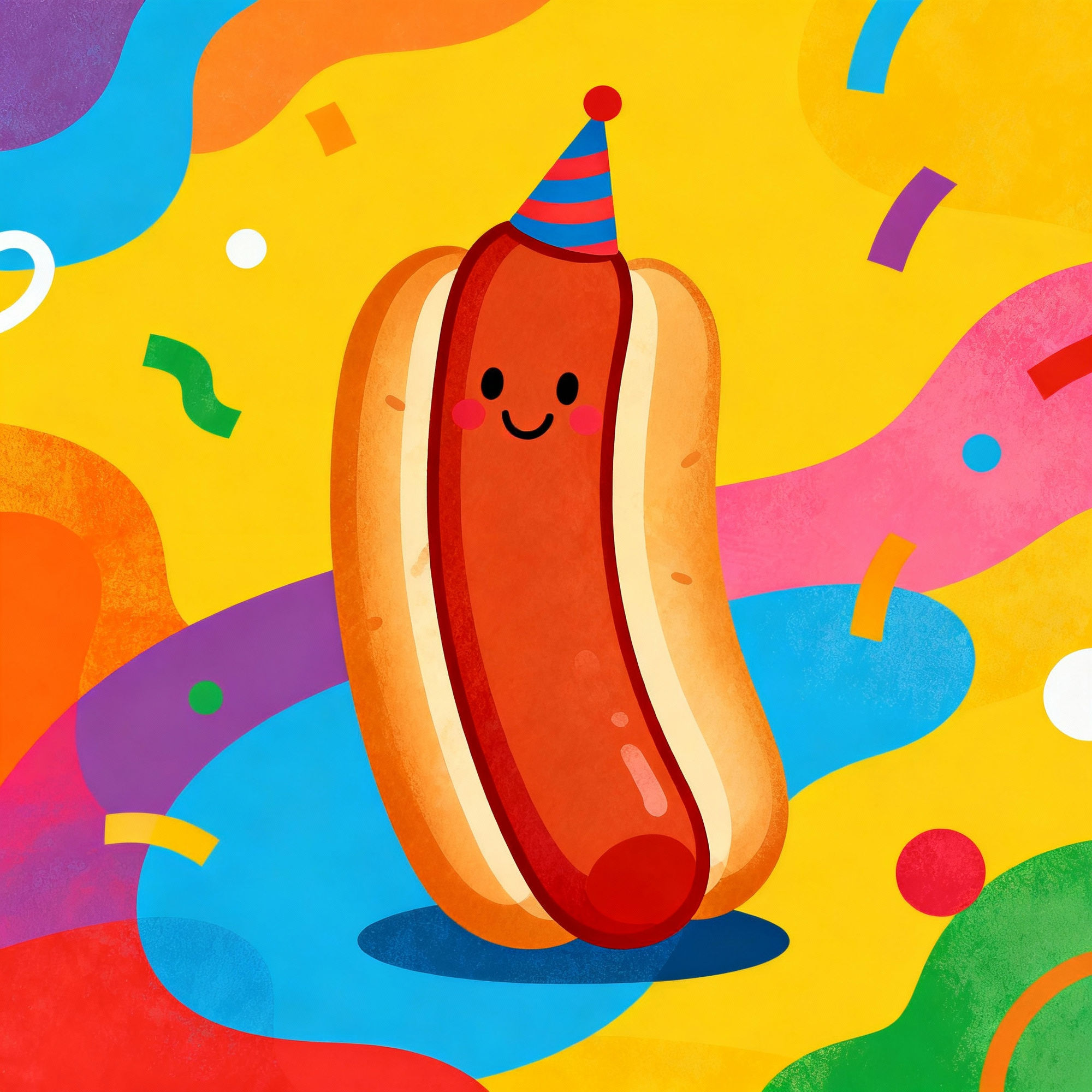 AI Hot Dog Drawings - Create Your Own!