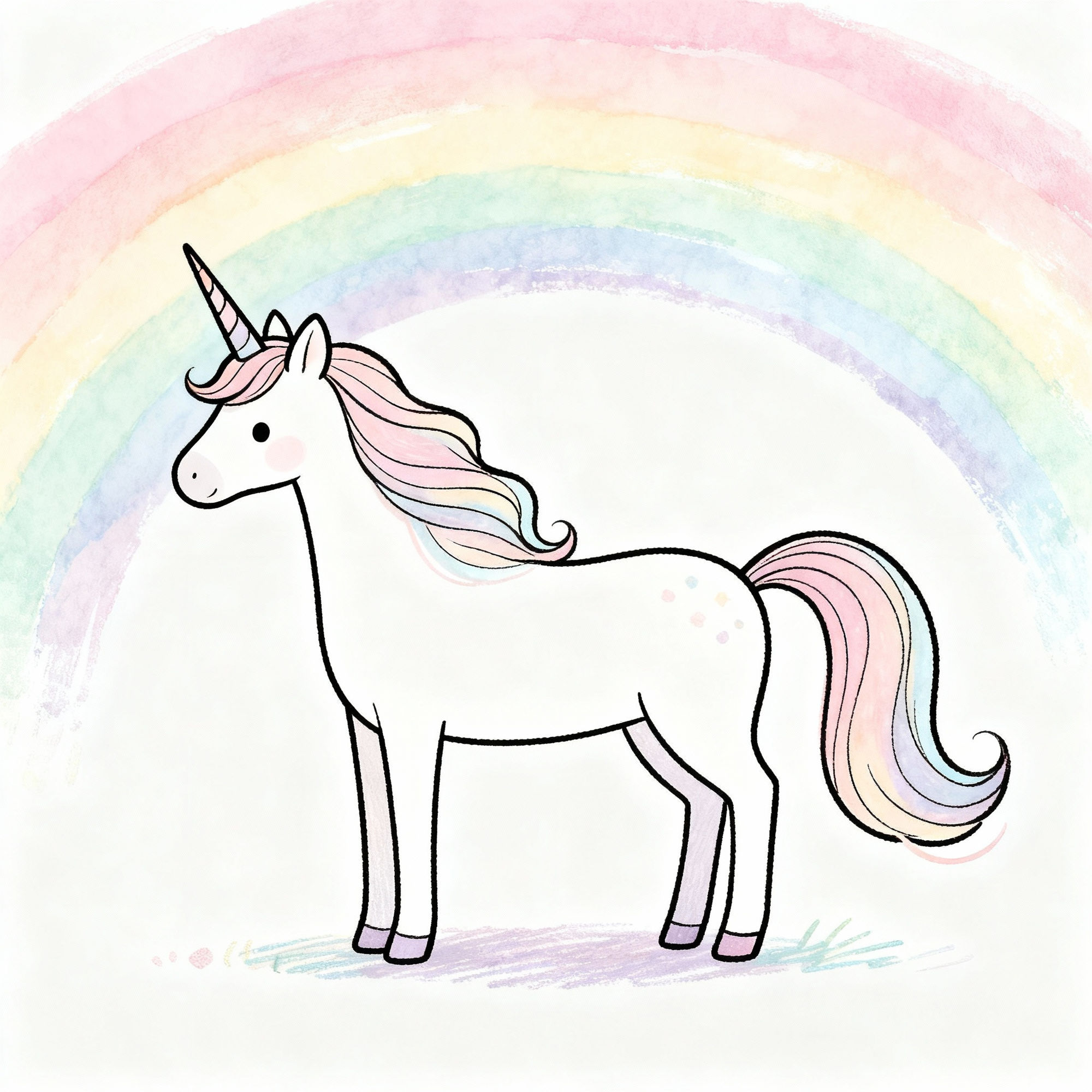 Easy Unicorn Drawing - Create Magical Unicorn Art