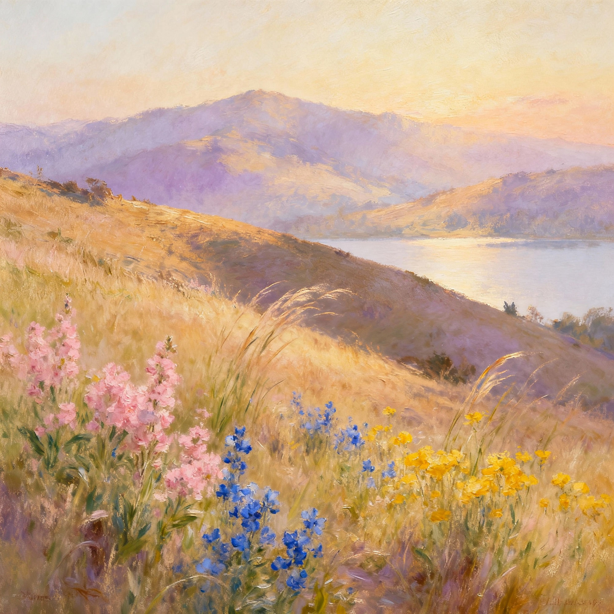 Soft Pastel Drawings - AI Generated Art