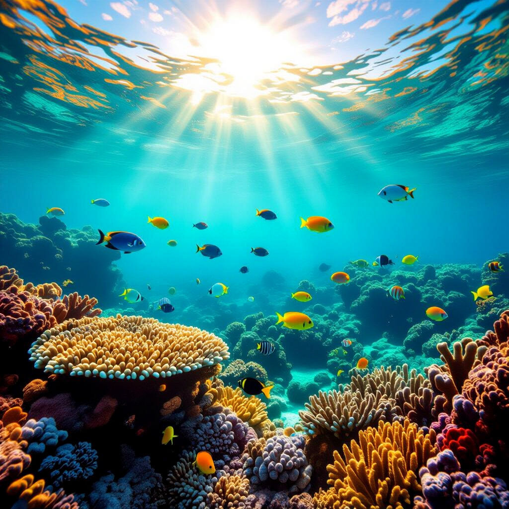 Great Barrier Reef Pictures - AI Art Gallery