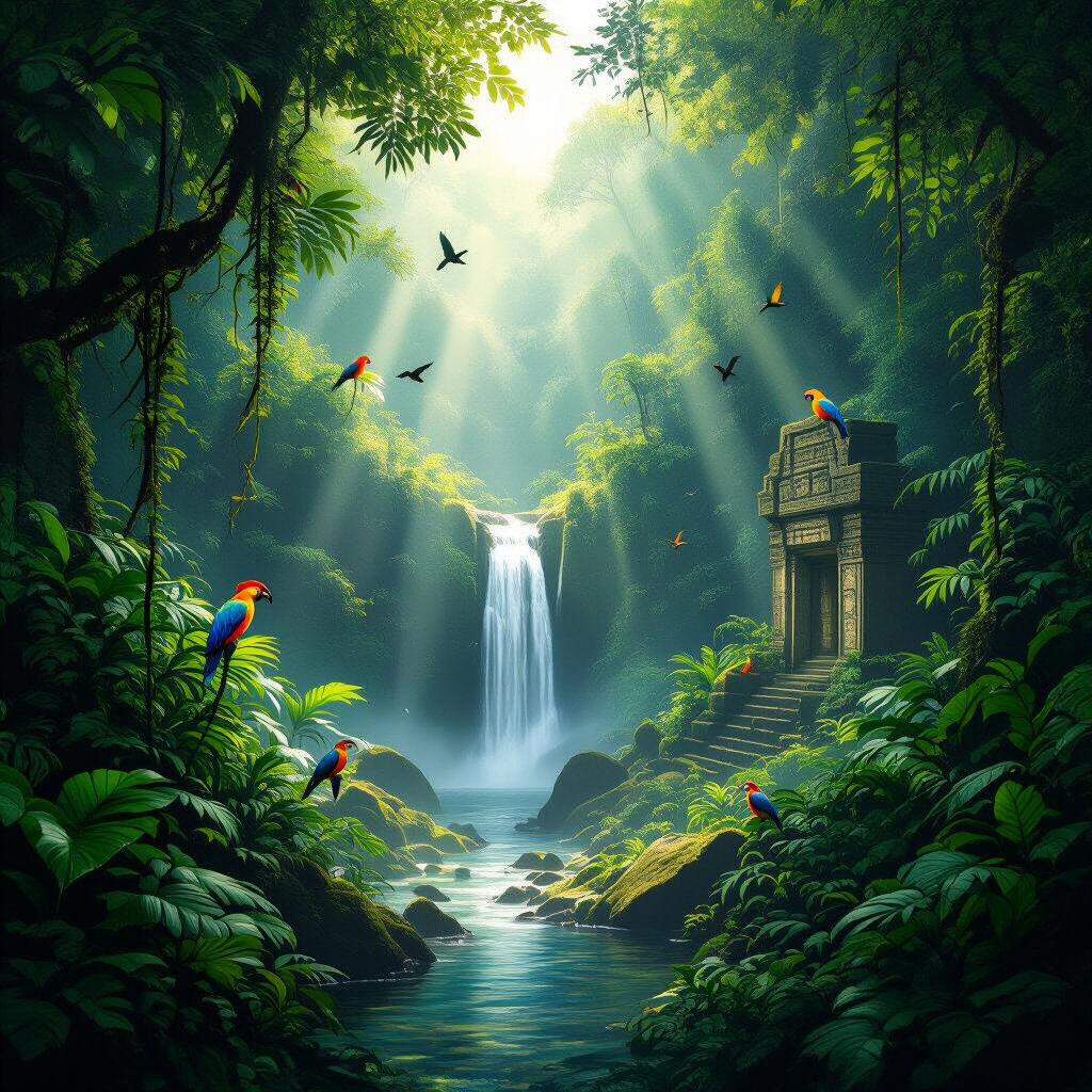 Jungle Pictures - AI Generated Art Gallery