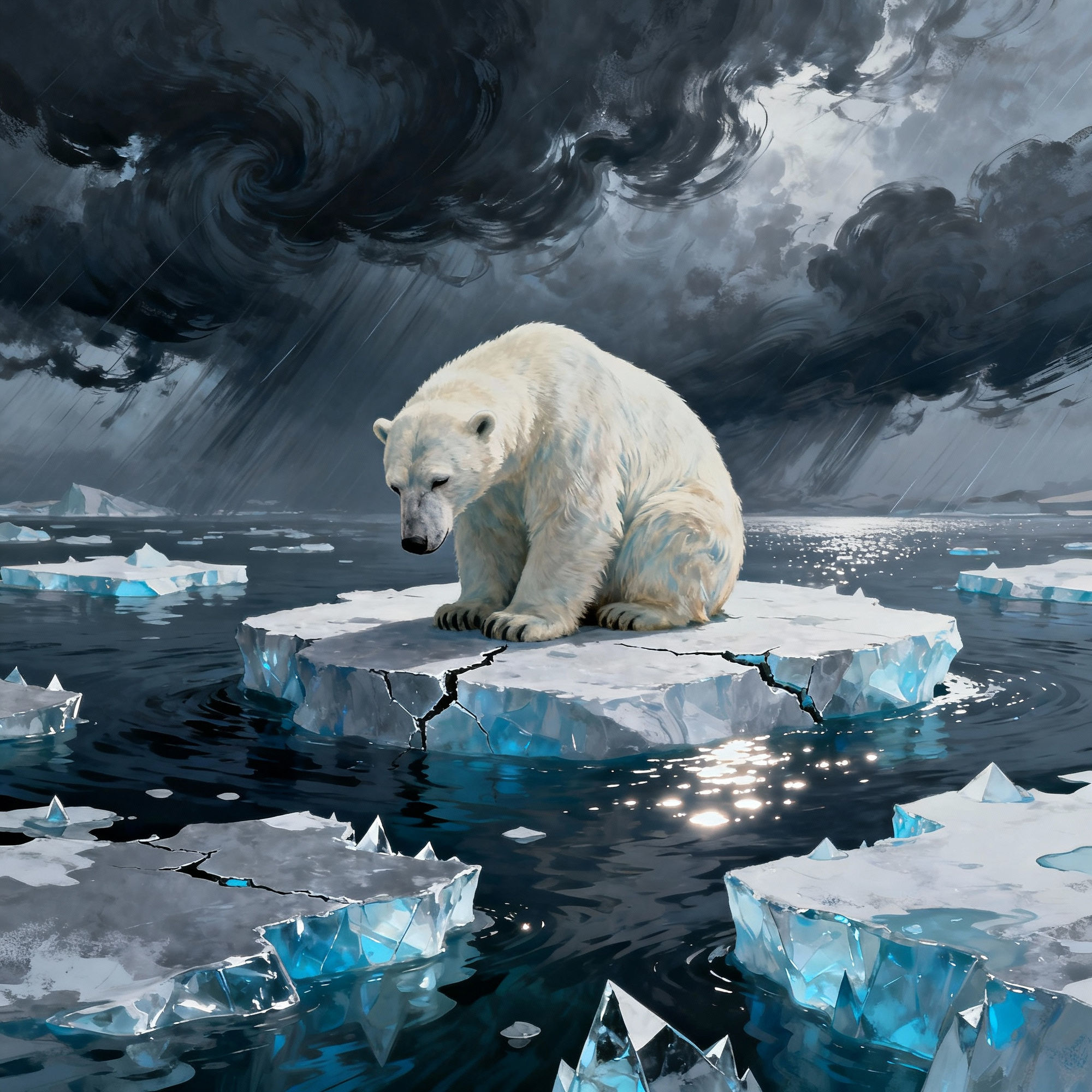 Climate Change Drawings - AI Generated Art