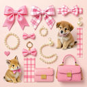 Pink Preppy Wallpapers - Create Your Dream Aesthetic