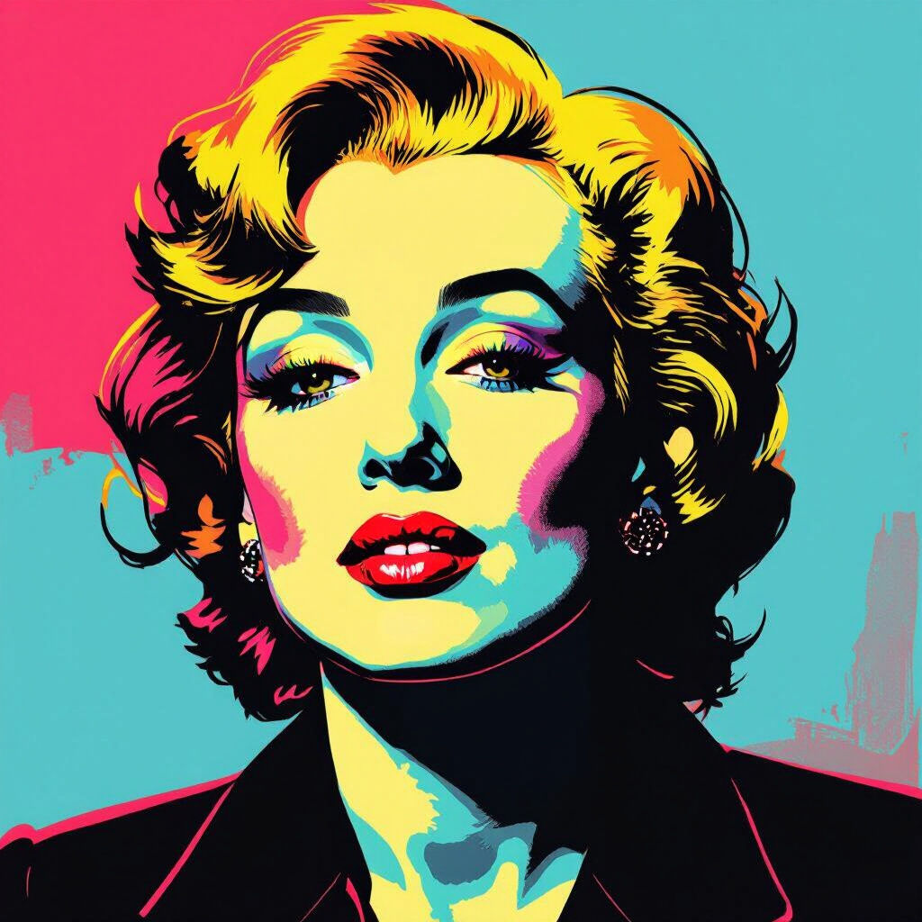 Pop Art People - AI Generated Art