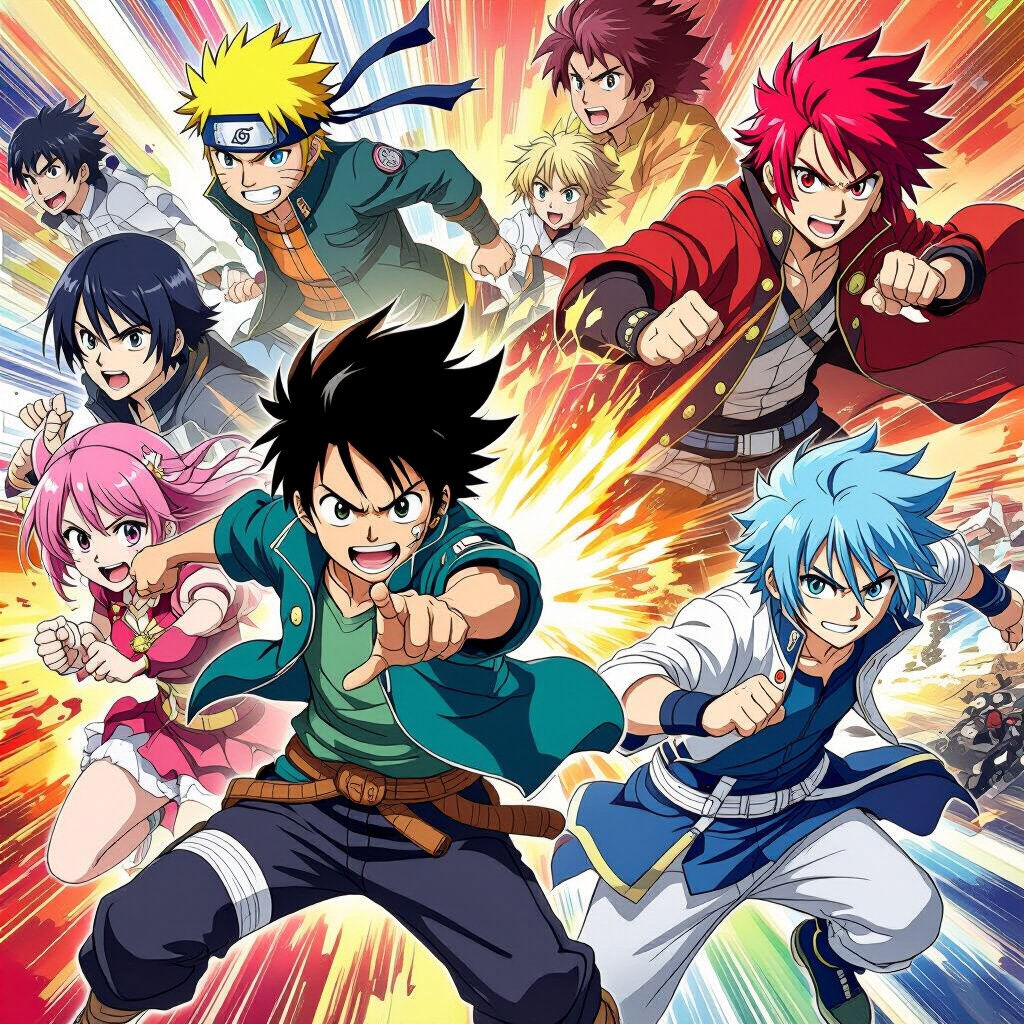Manga Art Styles - AI Generated Art